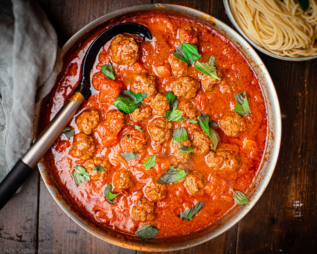 Healthy tasty beef meatballs • Lou's Kitchen Corner